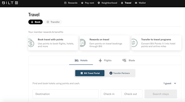 How to Transfer Bilt Points to Travel Partners