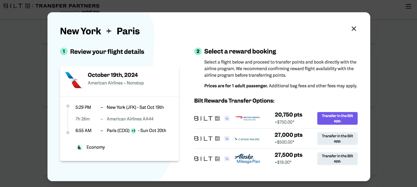 How to Transfer Bilt Points to Travel Partners