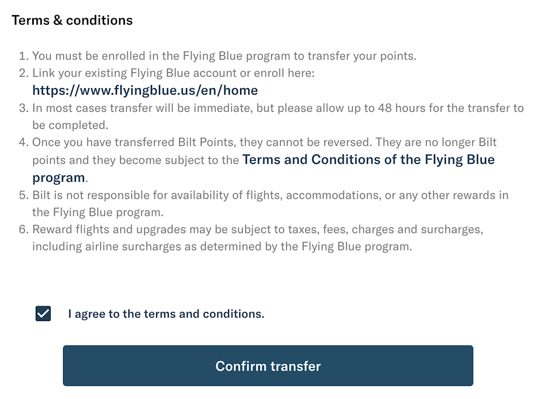 How to Transfer Bilt Points to Travel Partners