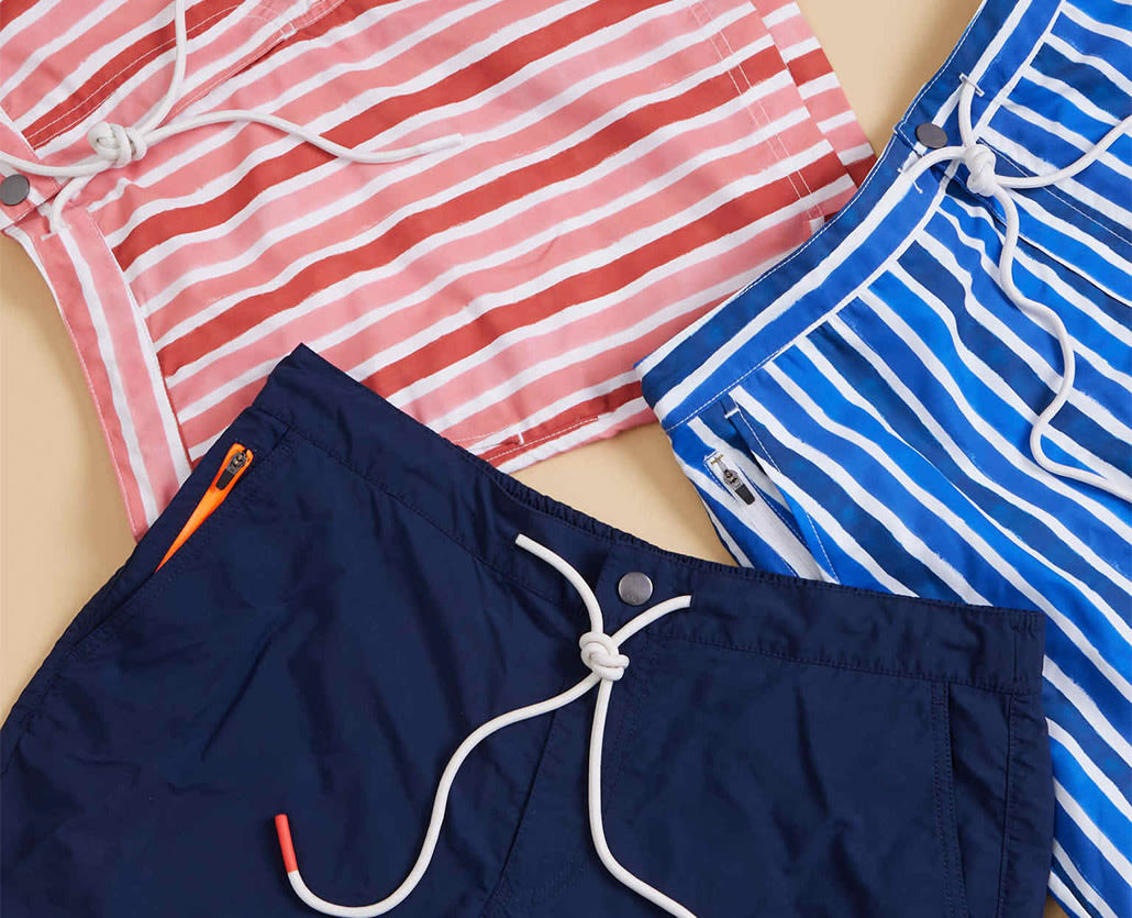 Powder Blue Swims - Custom-Fit Men's Swim Shorts - SPOKE - SPOKE