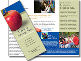 Brochure Templates For Schools And Classrooms