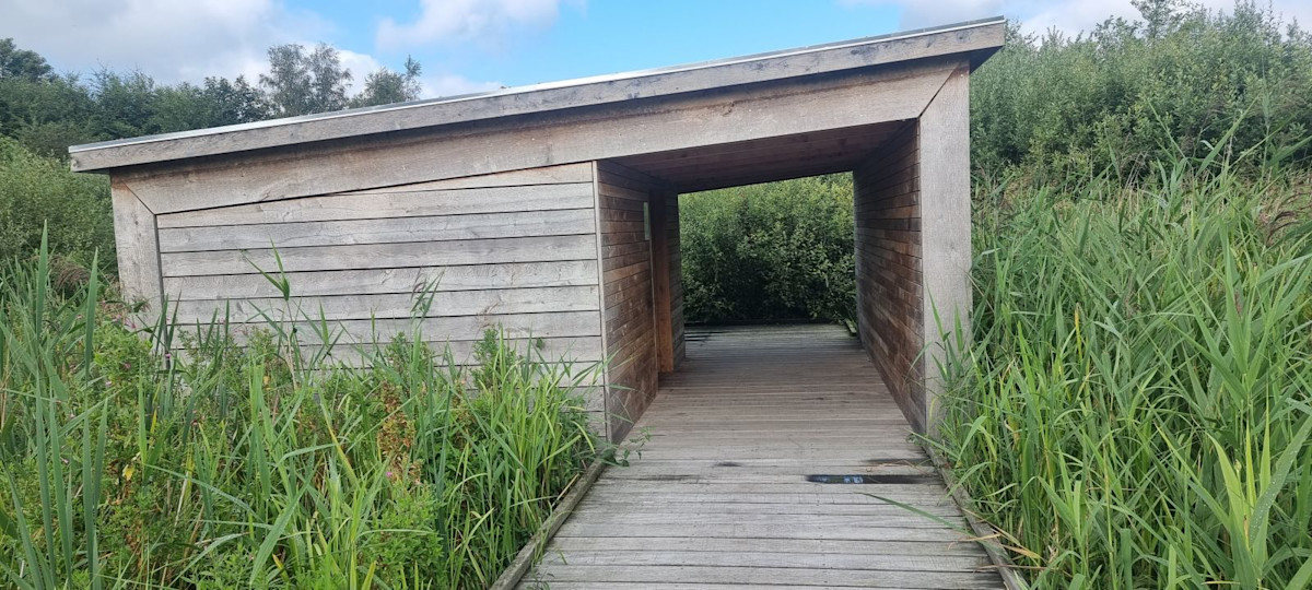 Dybvadbro Station: Åshelter 1 - Oplev Kolding