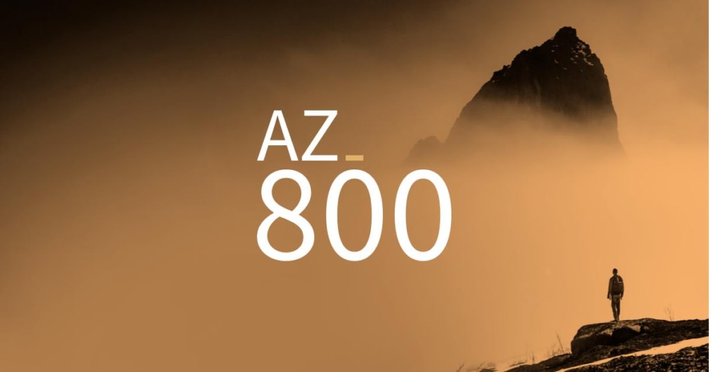 How Difficult is the AZ-800?