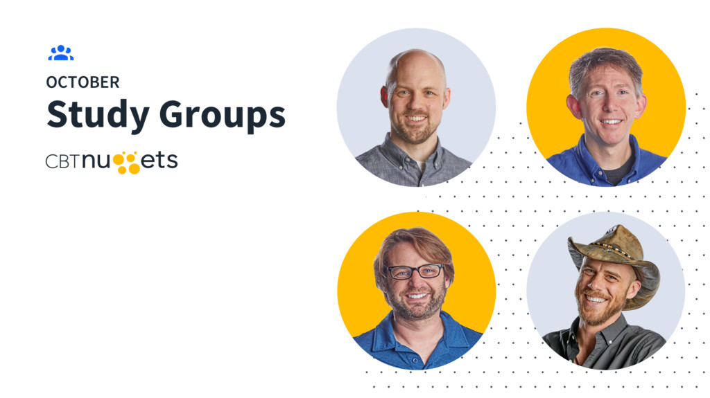 October 2020 Study Groups Schedule