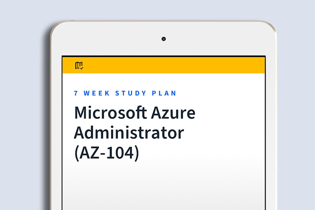 Microsoft Azure Administrator (AZ-104) Study Plan Download | CBT Nuggets