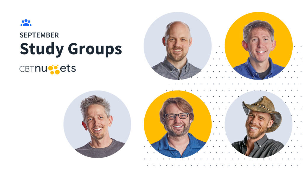 September 2020 Study Groups Schedule