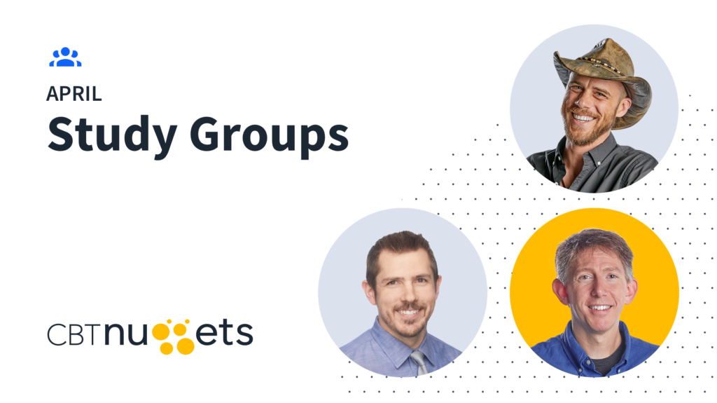 April 2020 Study Groups Schedule
