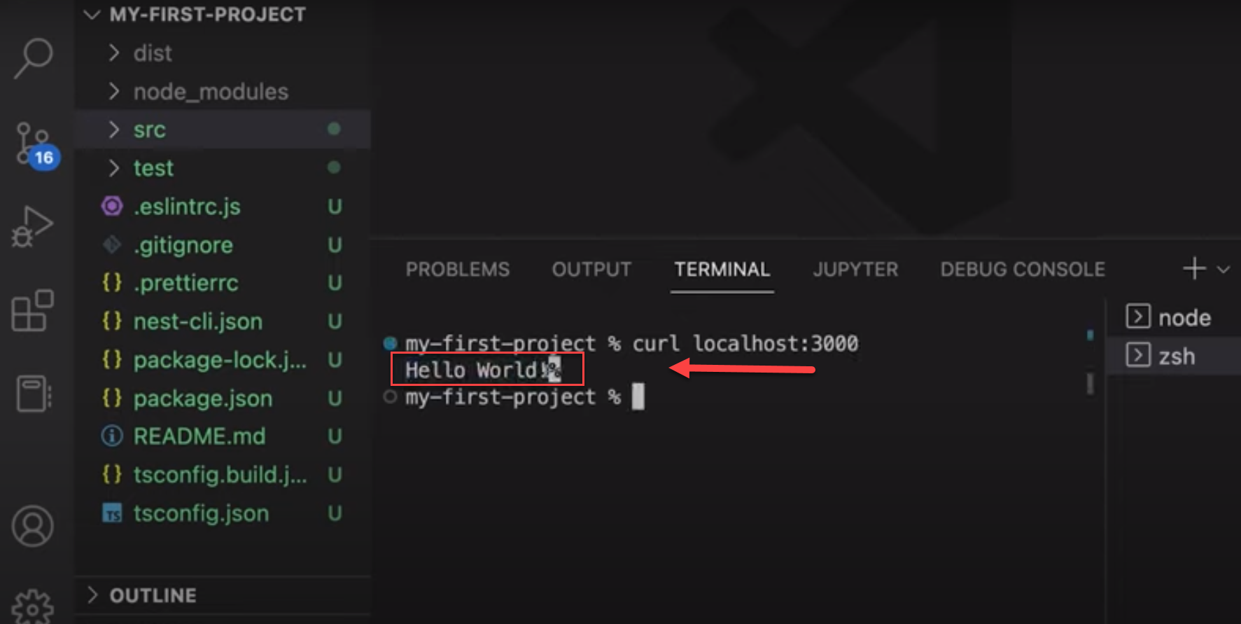 Tutorial: How to Create Your First NestJS Project