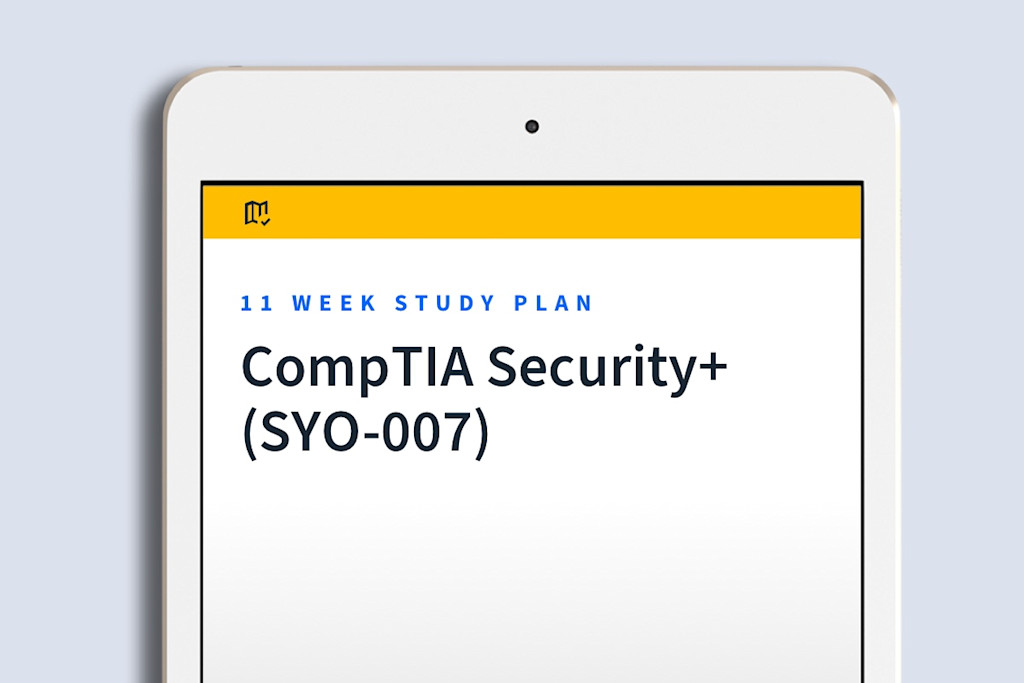 CompTIA Security+ (SY0-701) Study Plan Download | CBT Nuggets