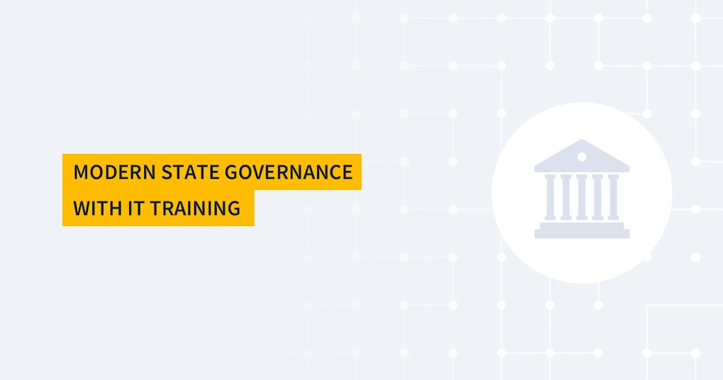 Modern state governance with IT training