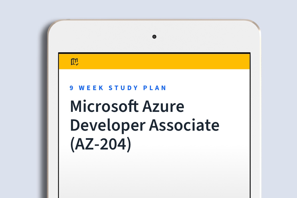 Microsoft Azure Developer Associate (AZ-204) Study Plan Download | CBT ...
