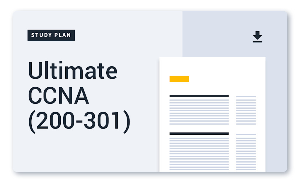 CCNA (200-301) Study Plan Download | CBT Nuggets