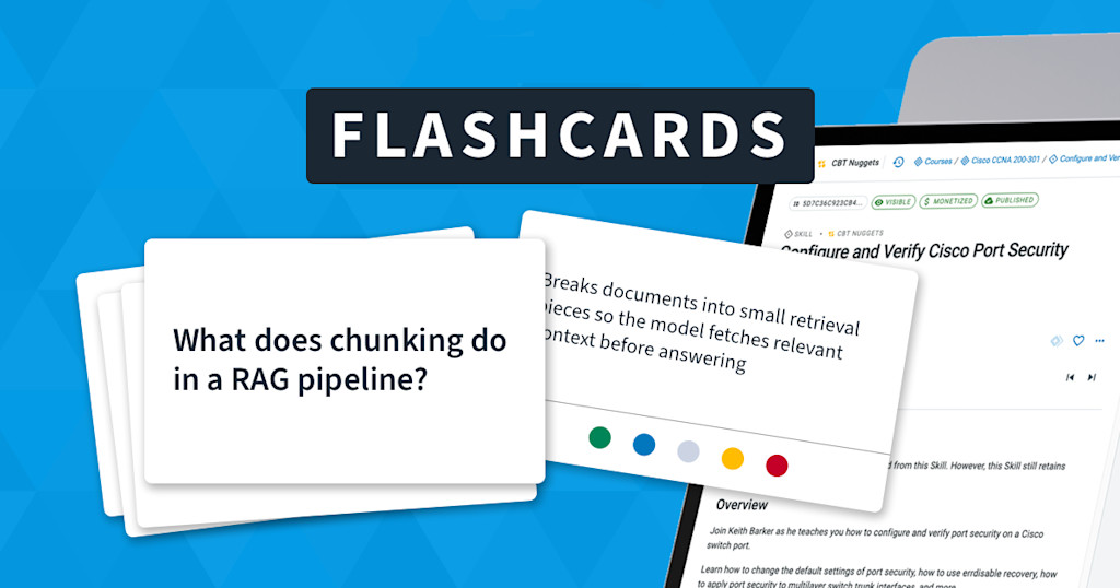 Online Flashcards for Studying & Exam Prep | CBT Nuggets