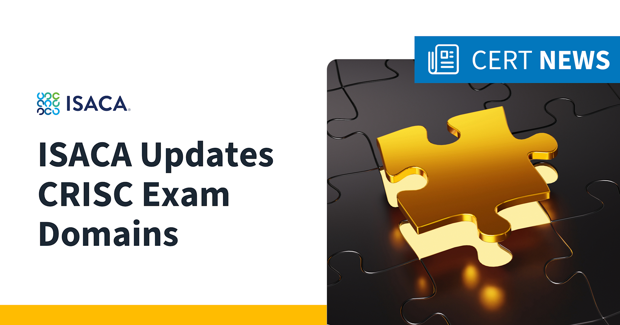 ISACA Updates CRISC Exam Domains: Key Changes Explained