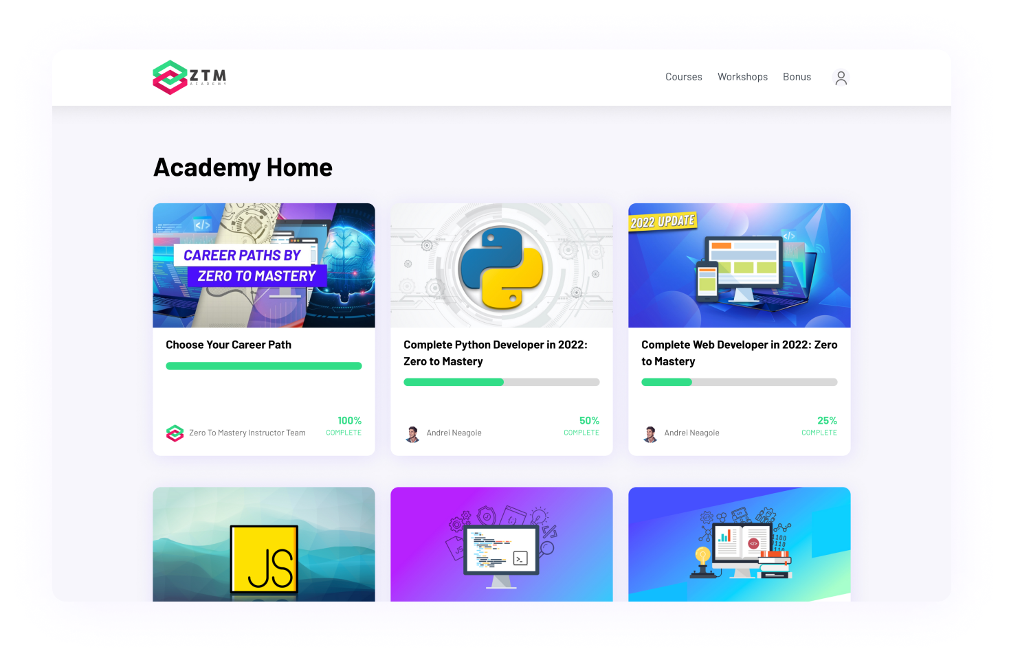 Learn In-Demand Skills. Get Hired. Advance Your Career. | Zero To Mastery