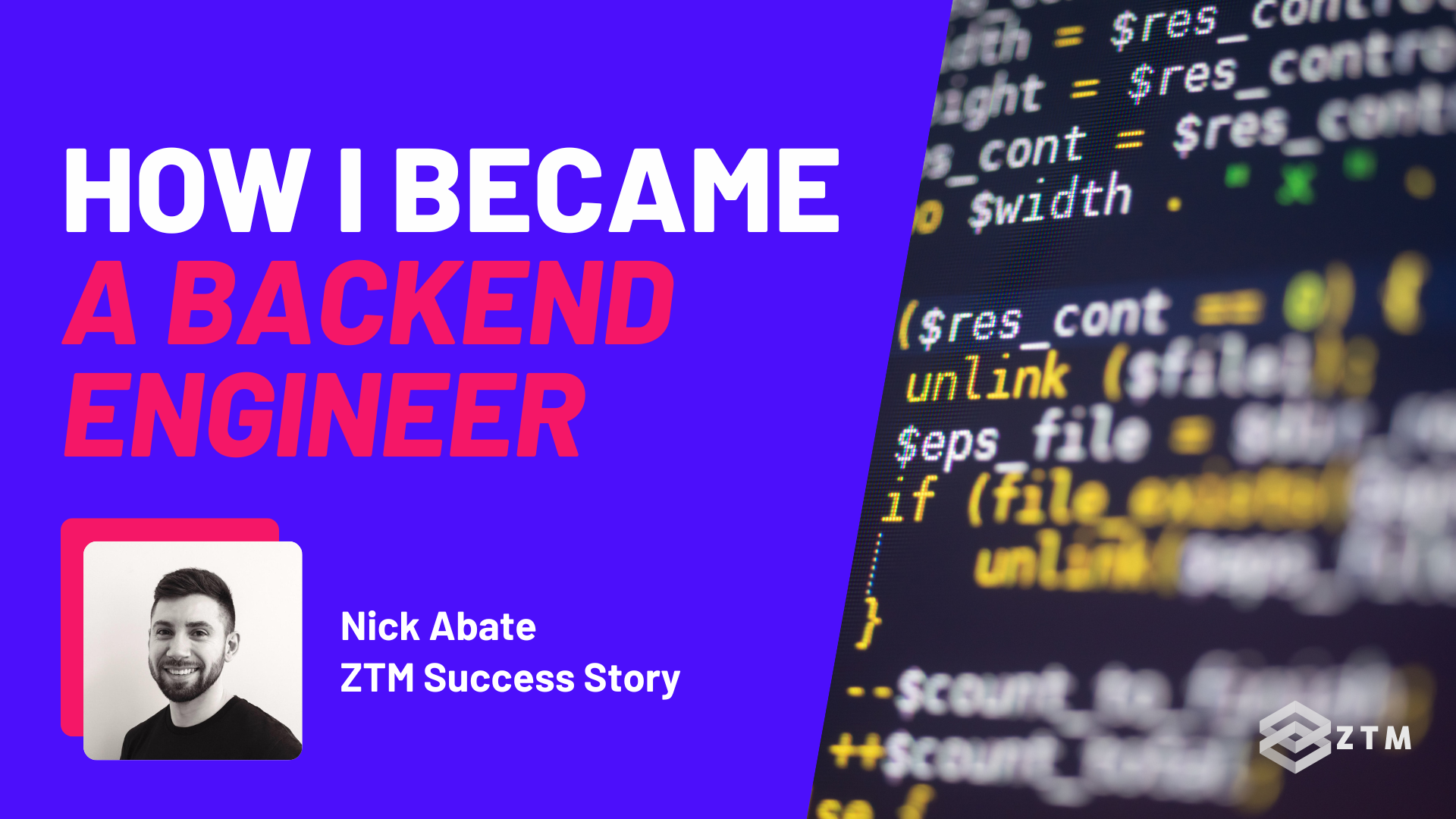 How I Became a Backend Engineer | Zero To Mastery