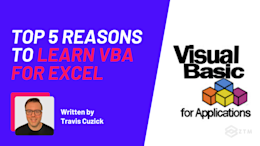 Top 5 Reasons Why You Should Learn VBA For Excel Zero To Mastery