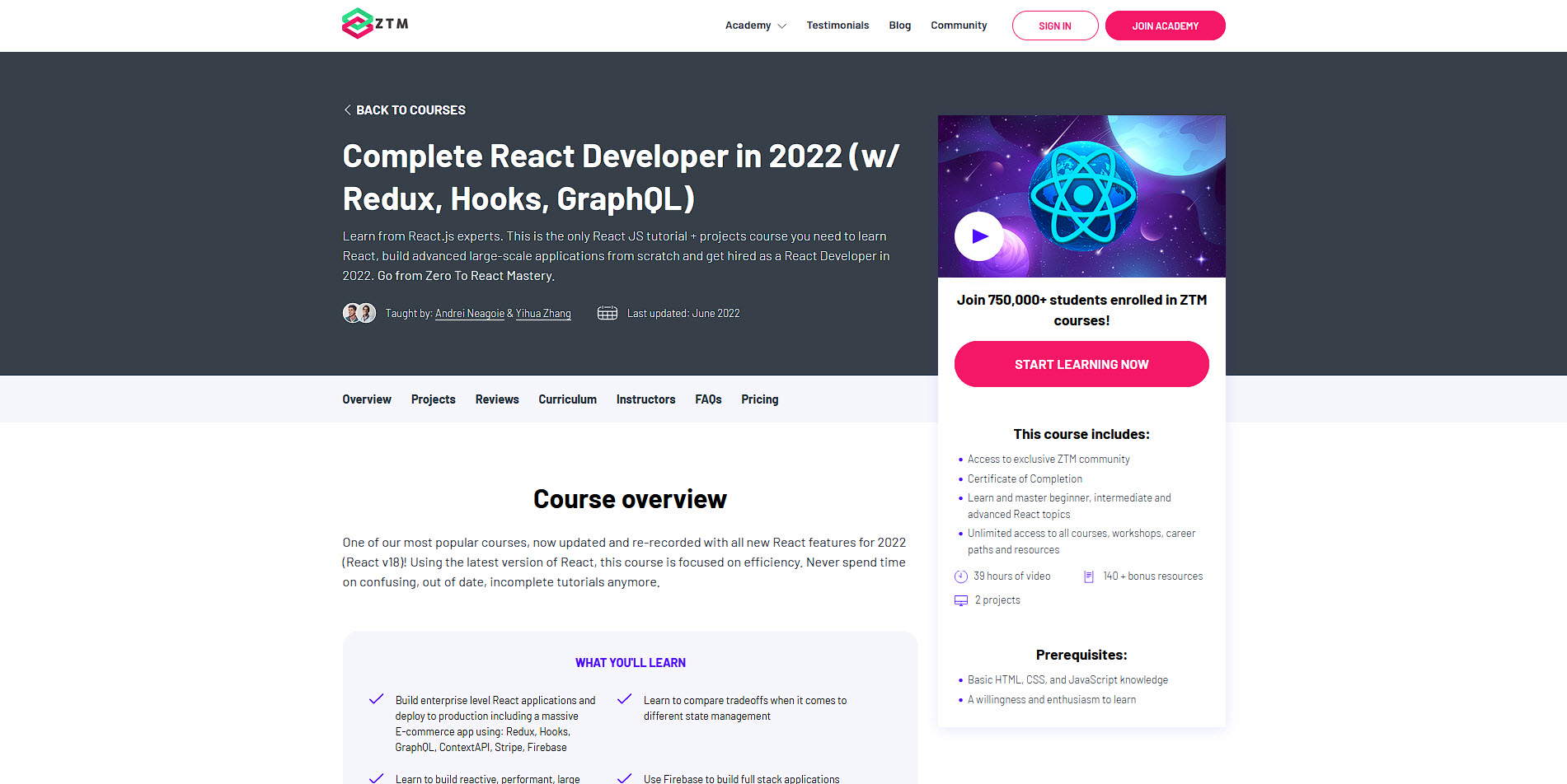 AMA Deep Dive On React + React Native | Zero To Mastery