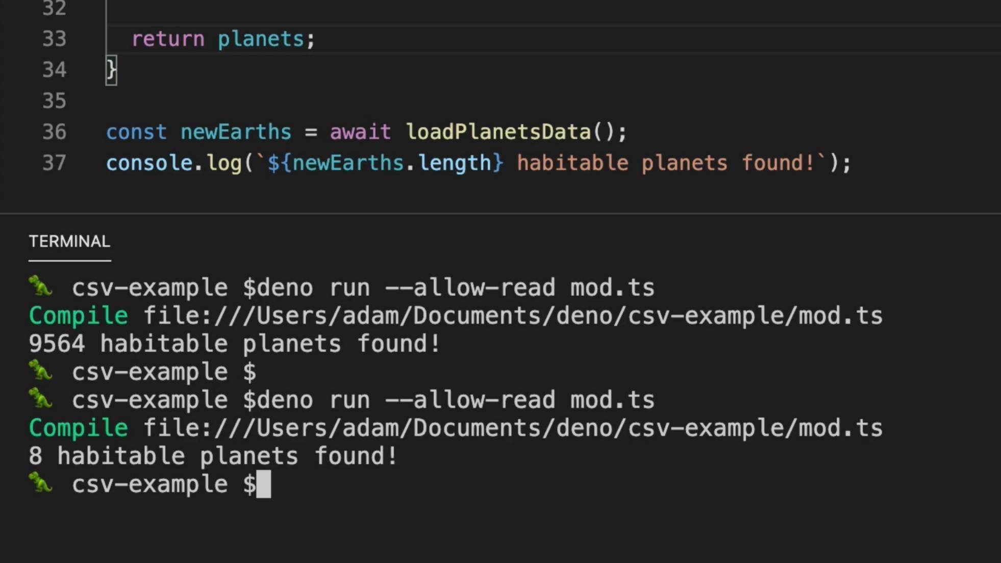 Learn Deno -> Build a NASA launch system -> Get hired. | Zero To Mastery