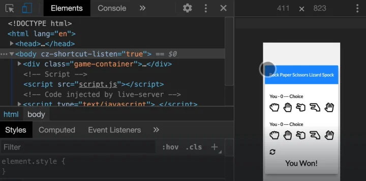 Build A Javascript Game Step By Step Using Html Css Javascript