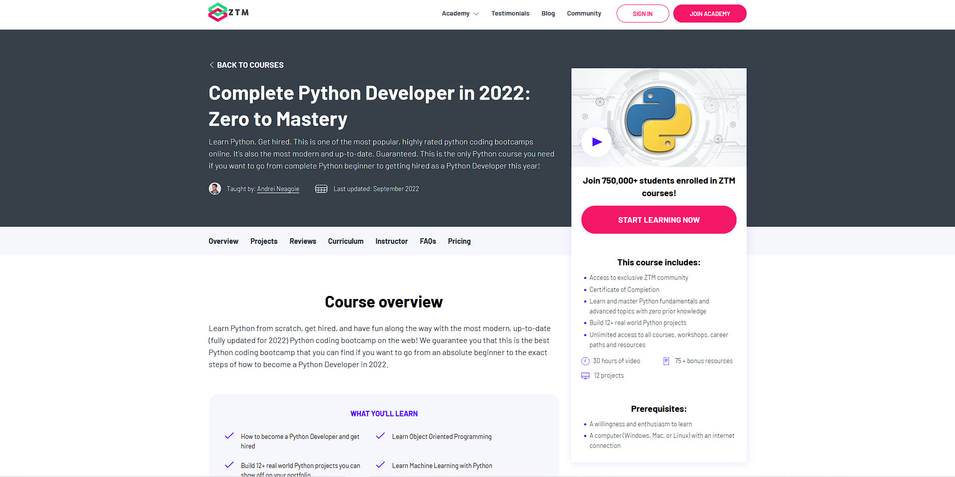 How A 2nd Year CS Undergrad Landed Their Internship Using ZTM | Zero To Mastery