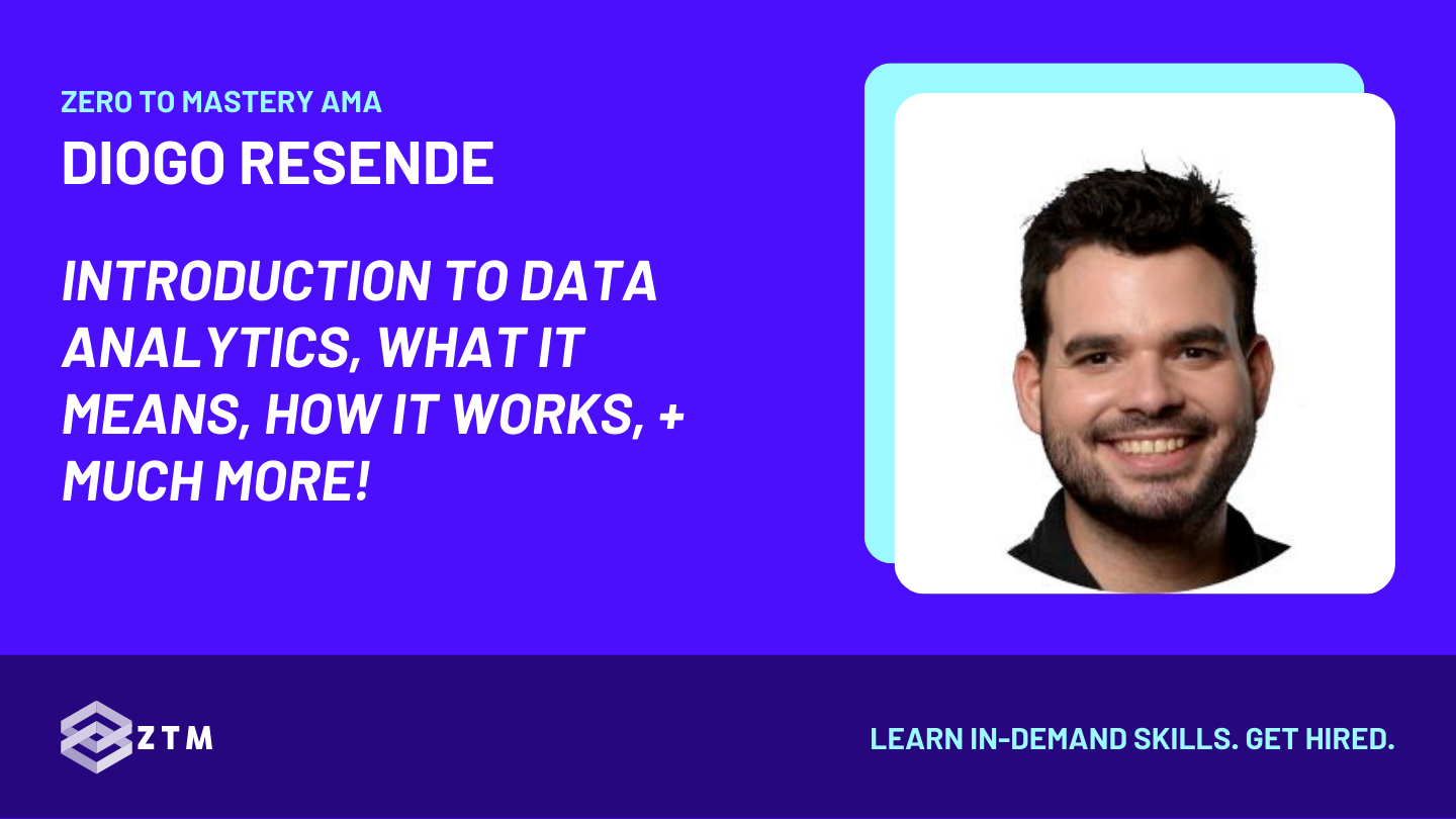 AMA Deep Dive On Data Analytics + Business Intelligence | Zero To Mastery