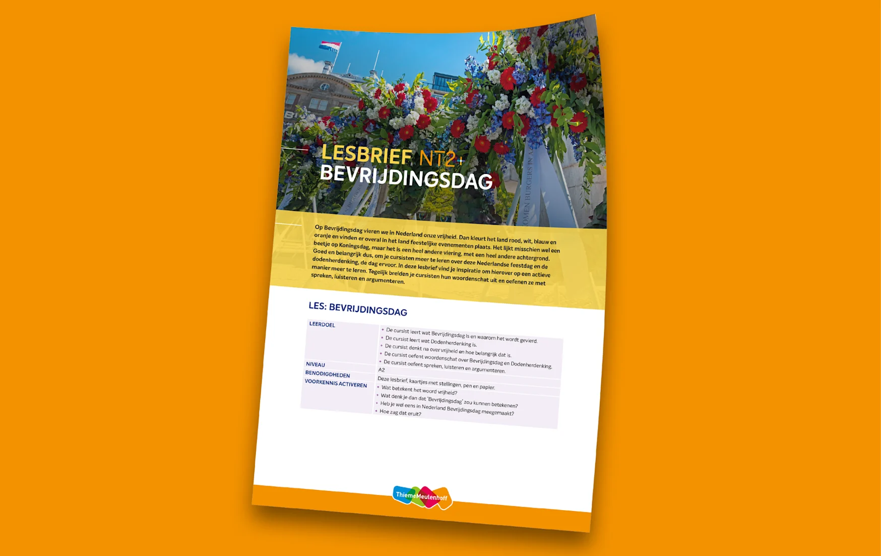 Kennis en Inspiratie: Actieve werkvorm Bingo | NT2 | ThiemeMeulenhoff