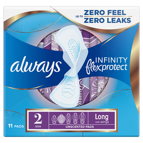 Always FlexProtect period pads