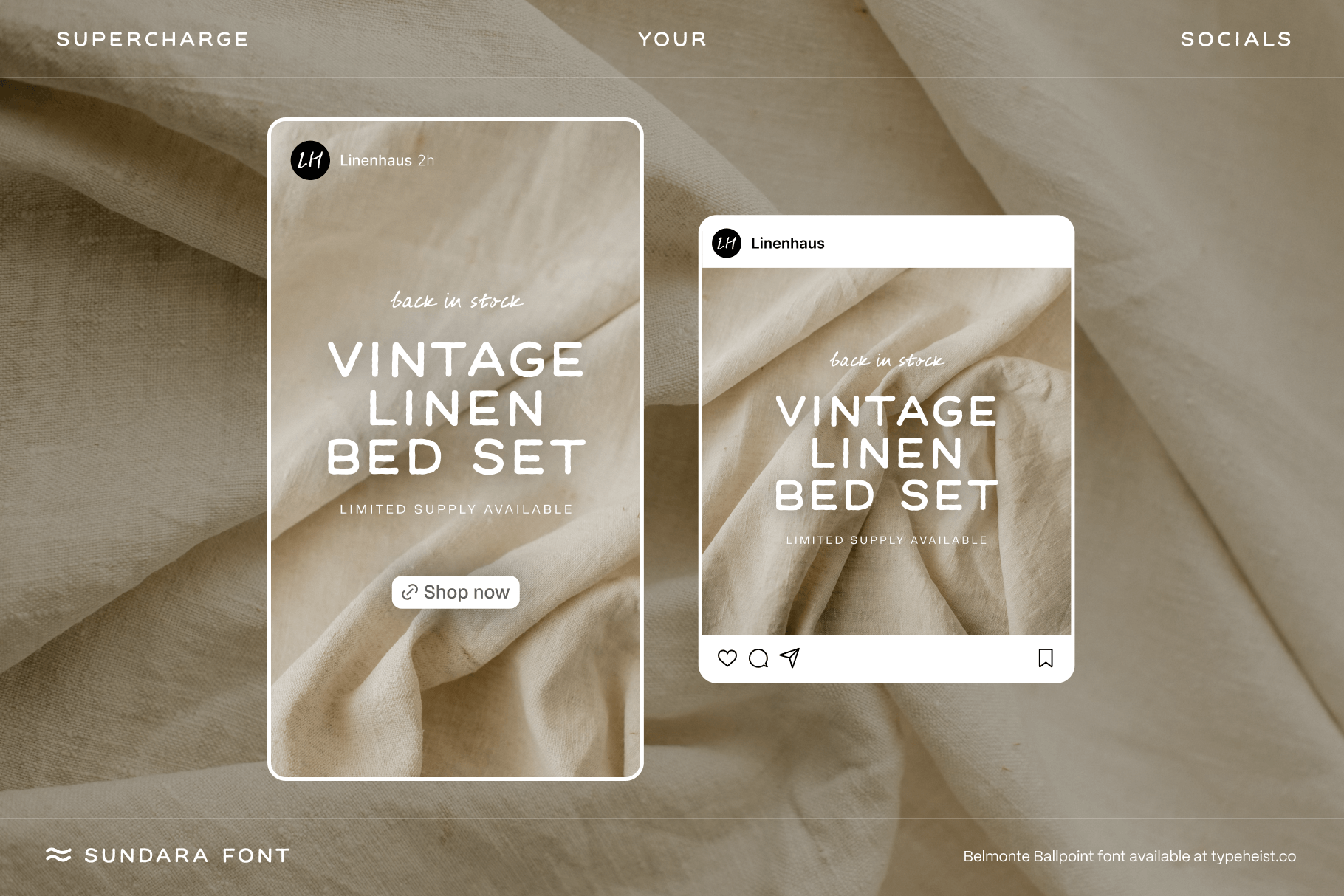 Sundara Wide Textured Display Sans | TYPEHEIST Font Foundry