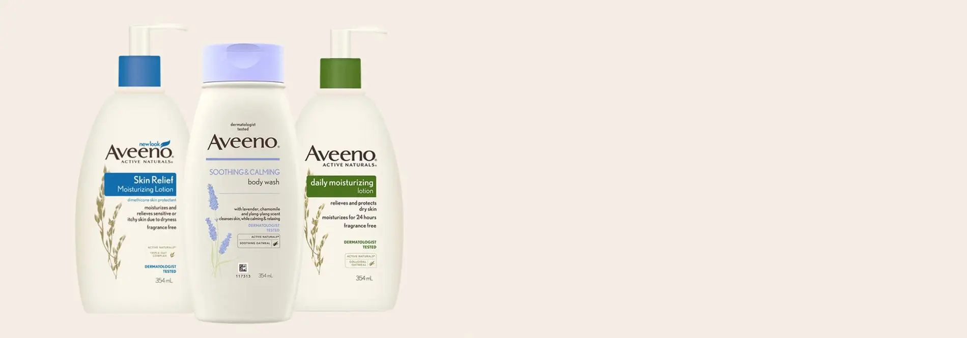 Skin Care With Natural Ingredients For Various Skin Types | AVEENO®
