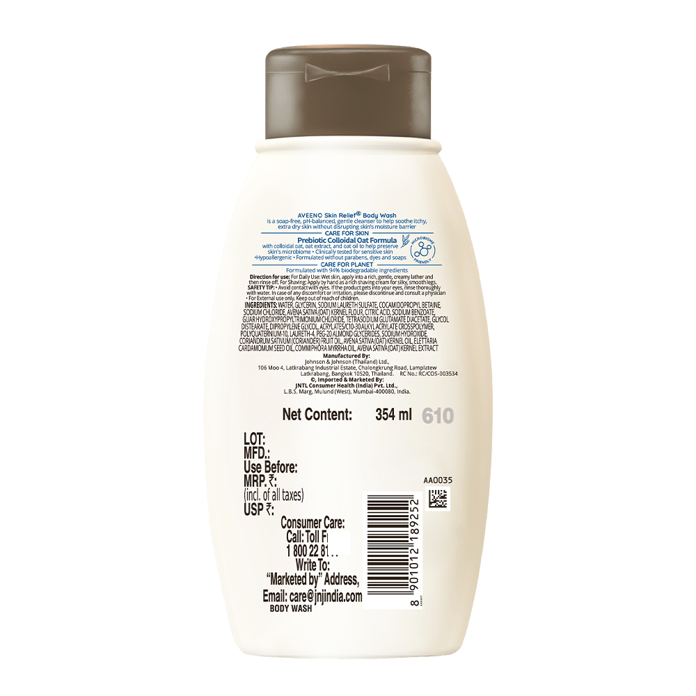 Aveeno® Skin Relief Body Wash | Aveeno® India