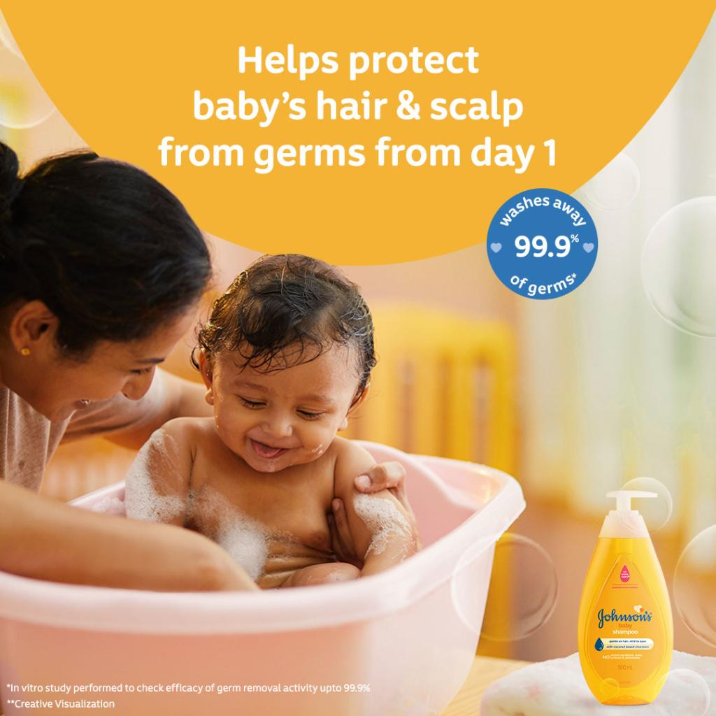 JOHNSON'S® Baby Shampoo's NO MORE TEARS® | Shampoo For Babies | Johnson ...