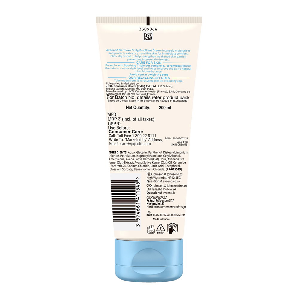 Aveeno® Dermexa Daily Emollient Cream | Aveeno® India