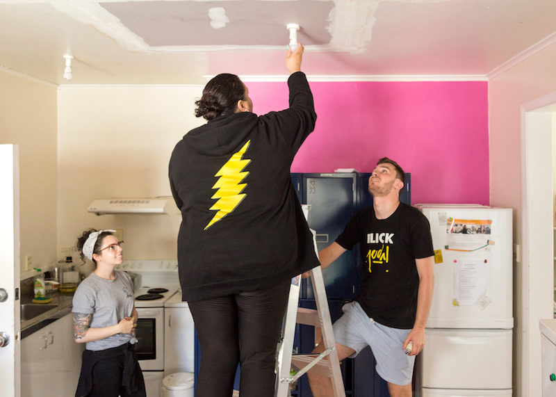 Give A Flick: LEDs for Wellington Women's Boarding House | Flick blog