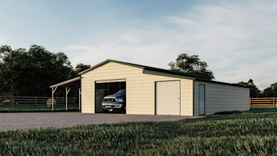 Vertical Roof Barns Landing Page | Premier Metal Structures
