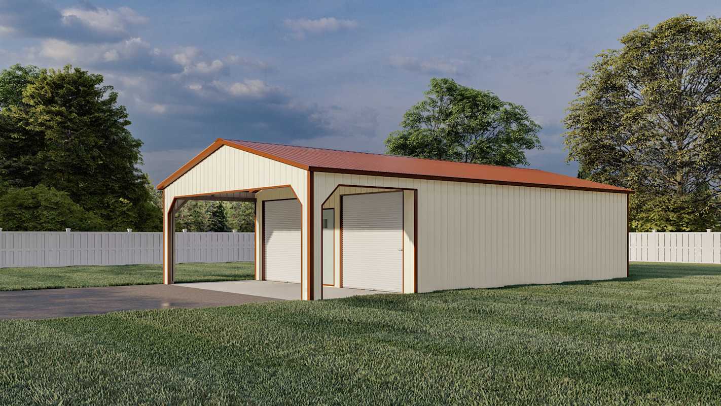 Garages Landing Page | Premier Metal Structures
