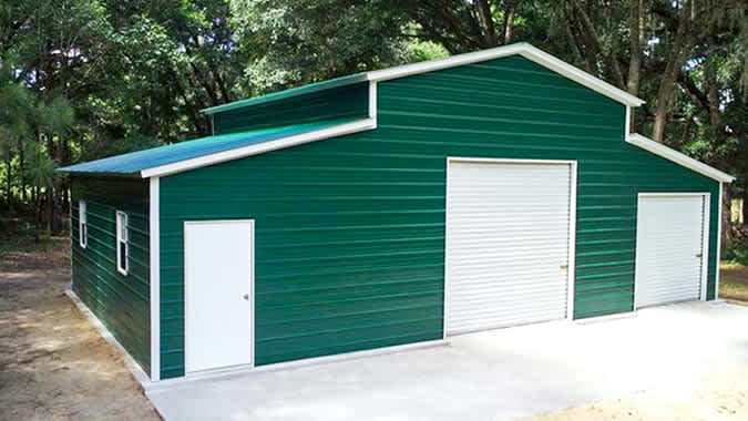 Vertical Roof Barns Landing Page | Premier Metal Structures