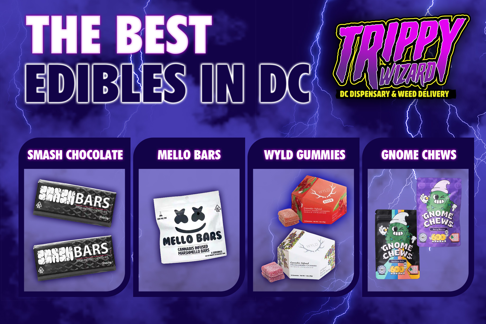 Weed Edibles | Trippy Wizard Weed Dispensary DC