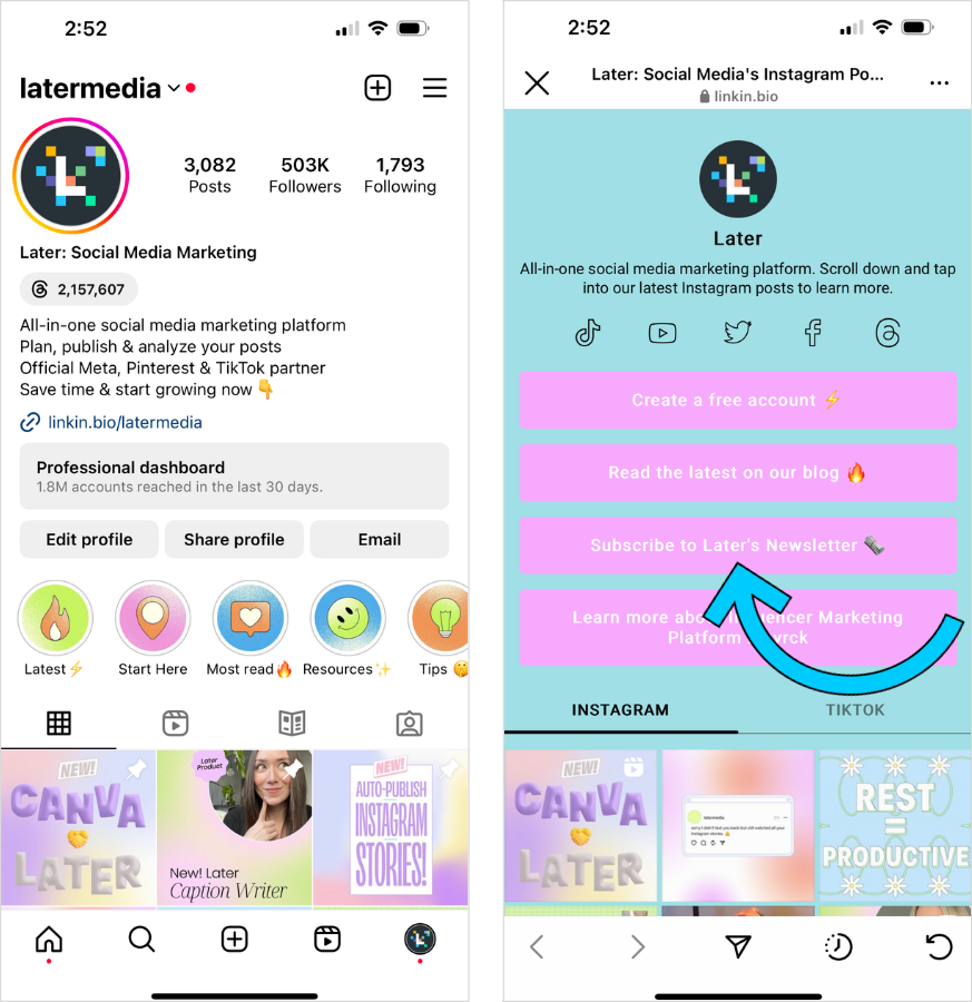 15 of the Best Free Social Media Management Tools | Later