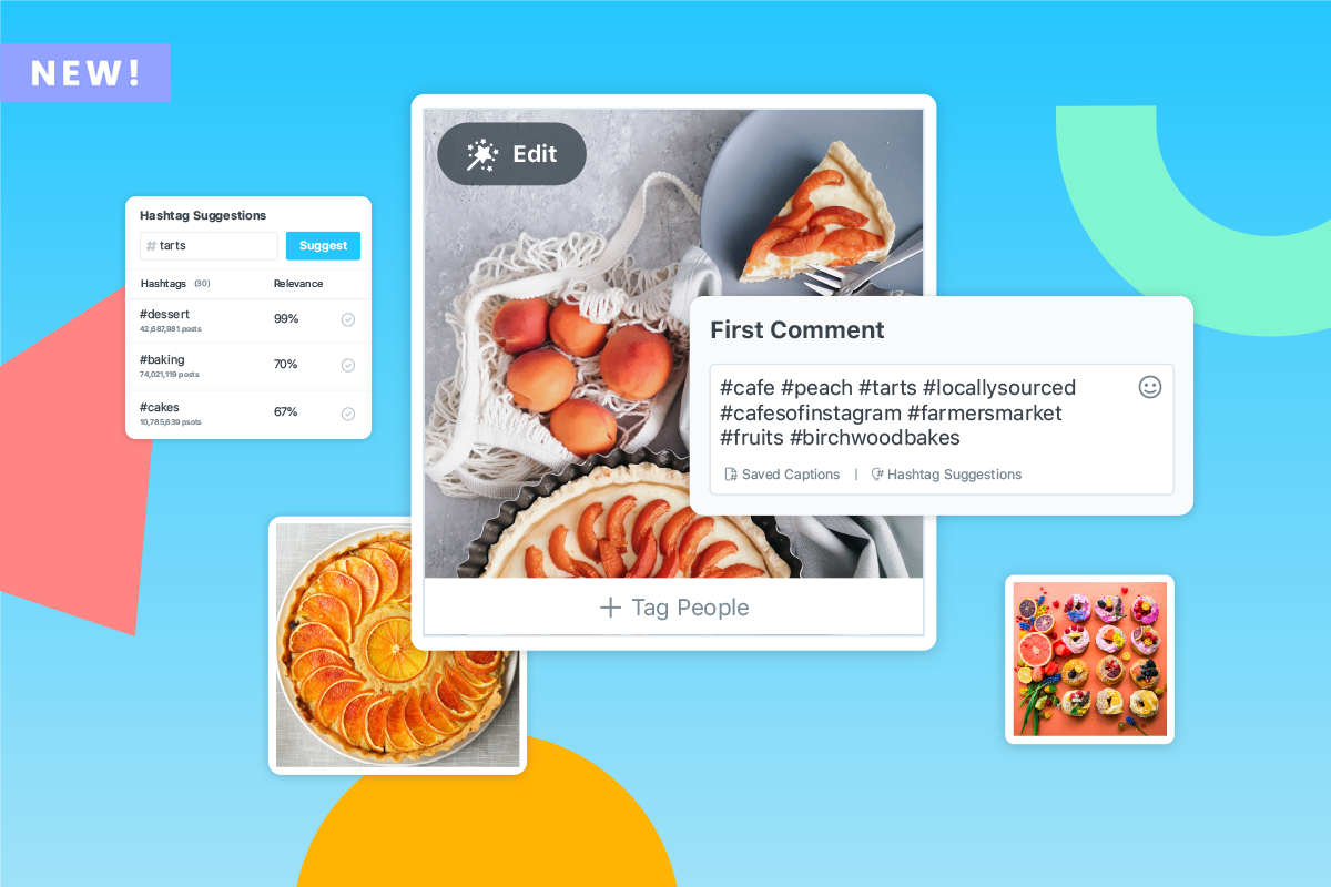 New! Schedule a First Comment on Instagram with Later