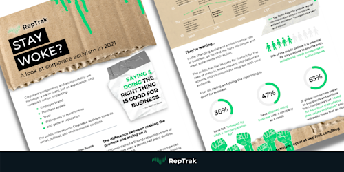 INFOGRAPHIC: Corporate Activism | RepTrak