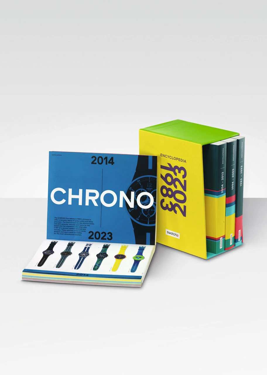 Swatch Encyclopedia: More than 8000 ways to celebrate four decades of ...
