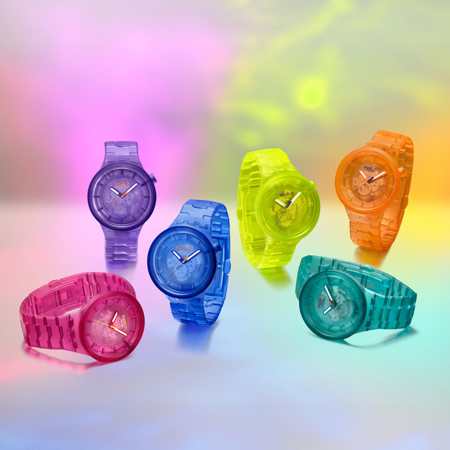 Swatch passe à l’heure d’été au rythme de BIG BOLD - Swatch Ltd