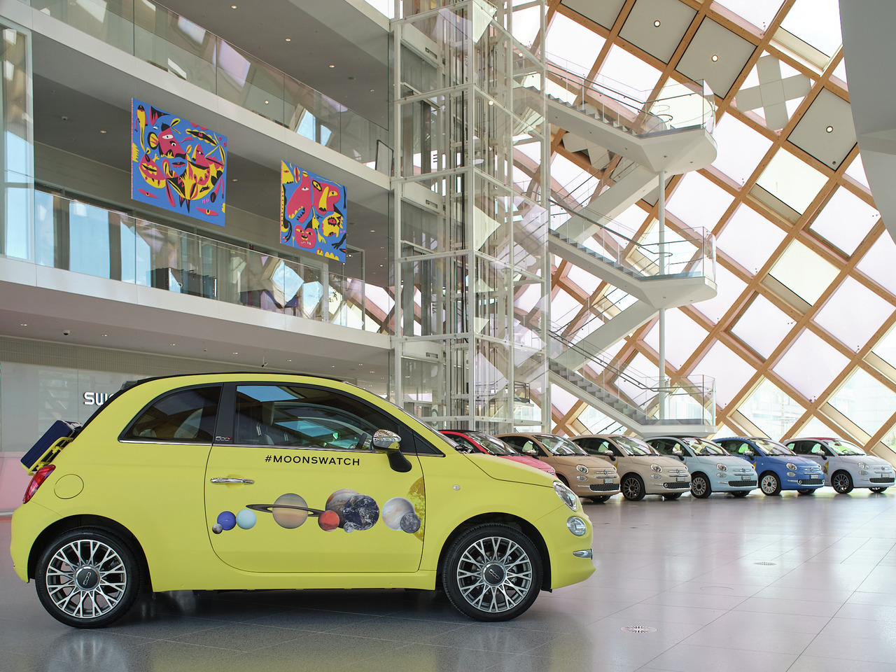 Swatch takes the Moonswatch planets on tour! - Swatch Ltd