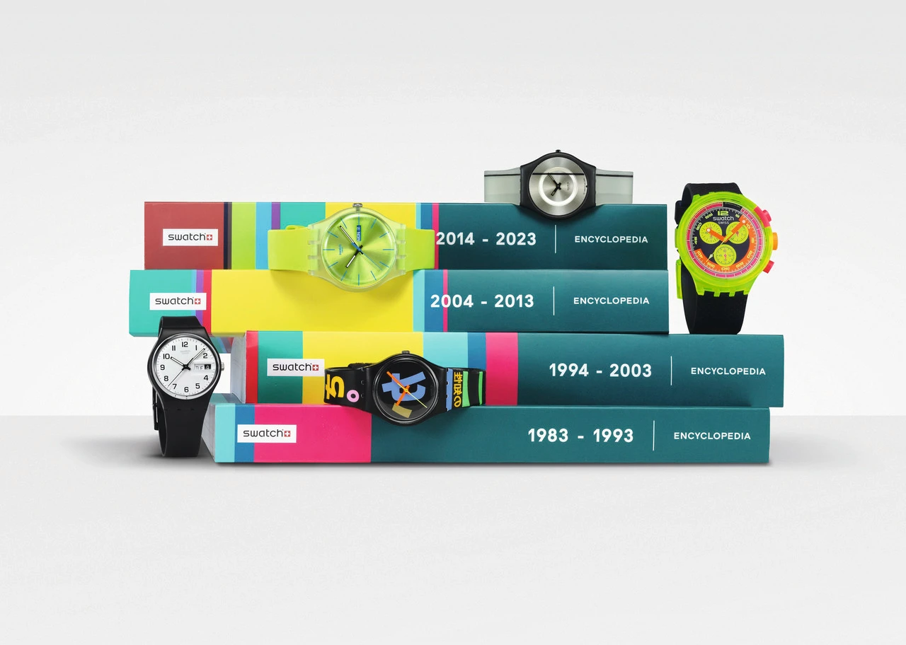 Swatch Encyclopedia: More than 8000 ways to celebrate four decades of ...