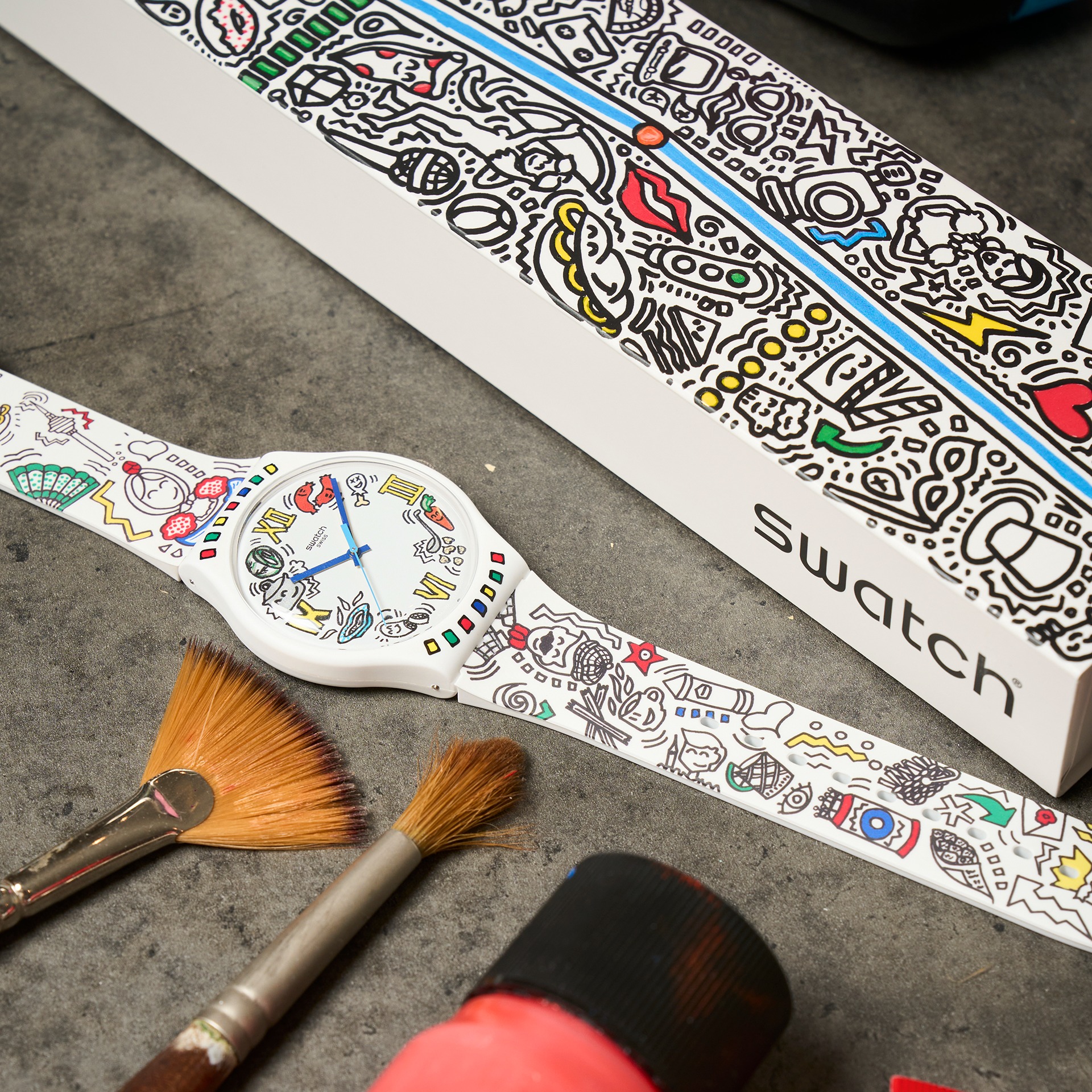 Swatch Destination Art: celebrating the very “tasty” best of Madrid - Swatch Ltd