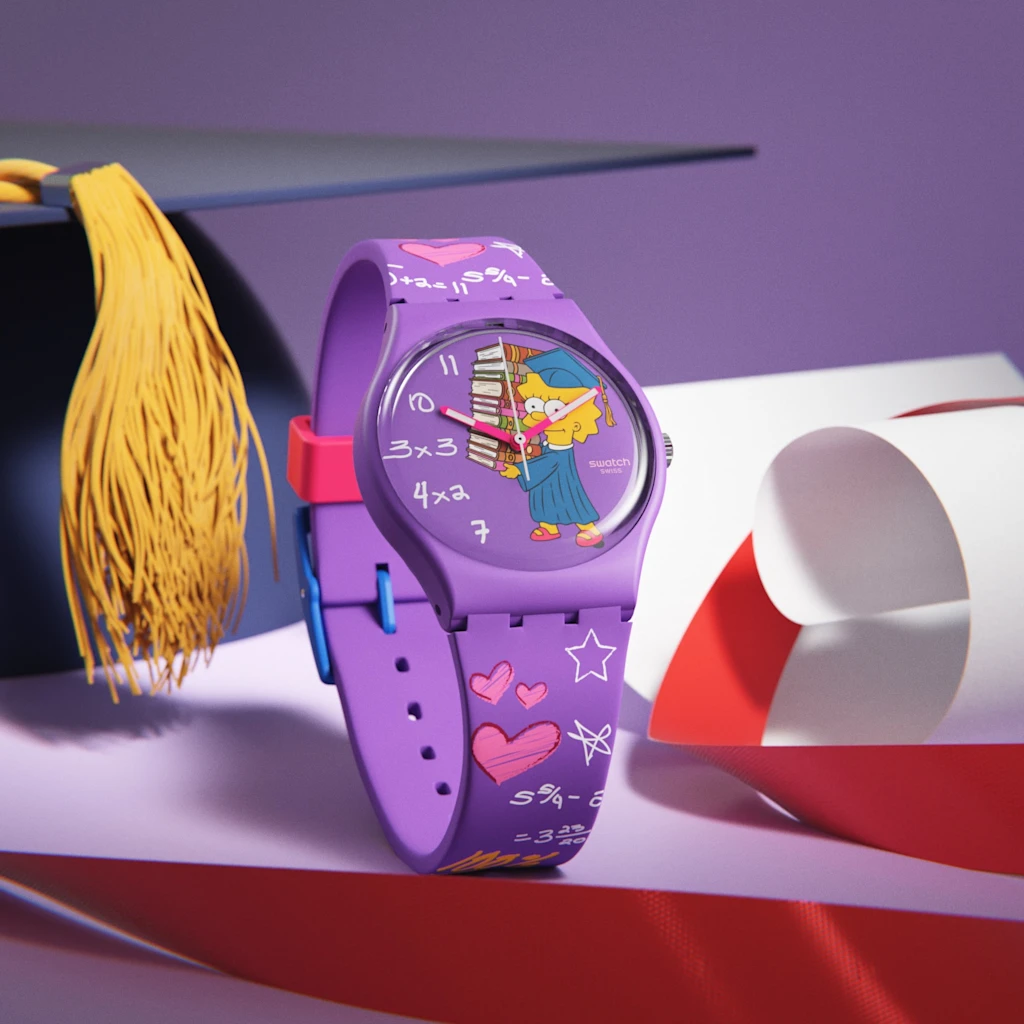 Swatch and the Simpsons present a graduation gift that will mean the ...