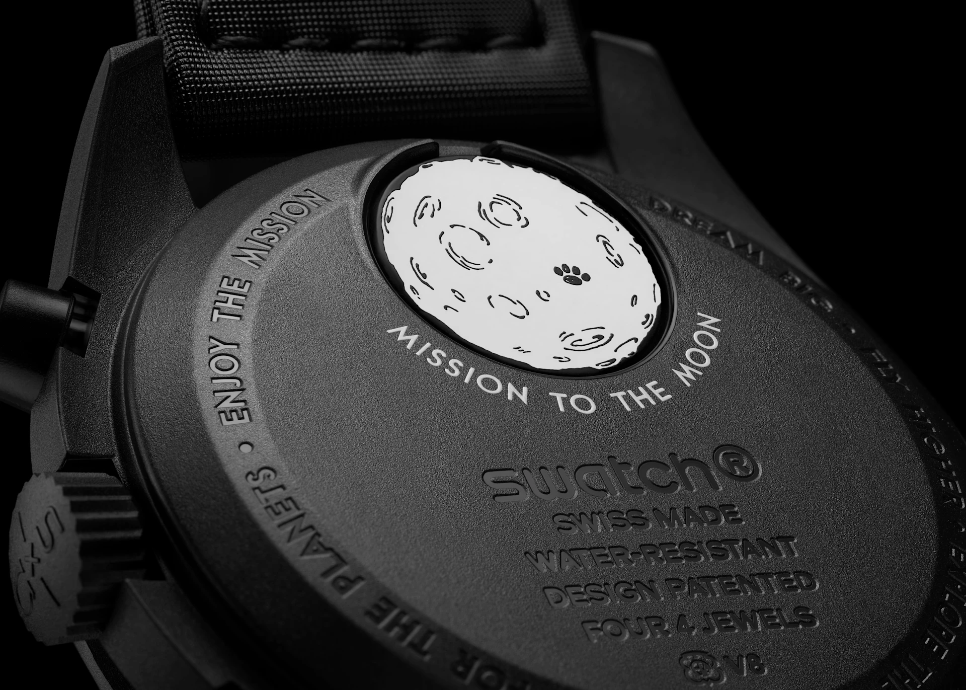 MISSION TO THE MOONPHASE - NEW MOON - Swatch Ltd