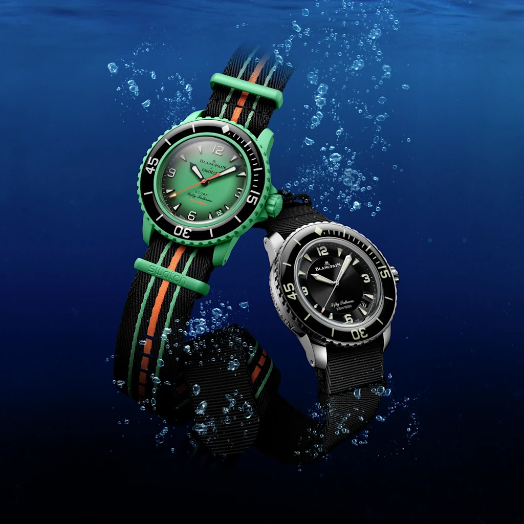 Blancpain X Swatch: การคารวะตำนานแห่งการทำนาฬิกาและการสดุดีมหาสมุทร ...