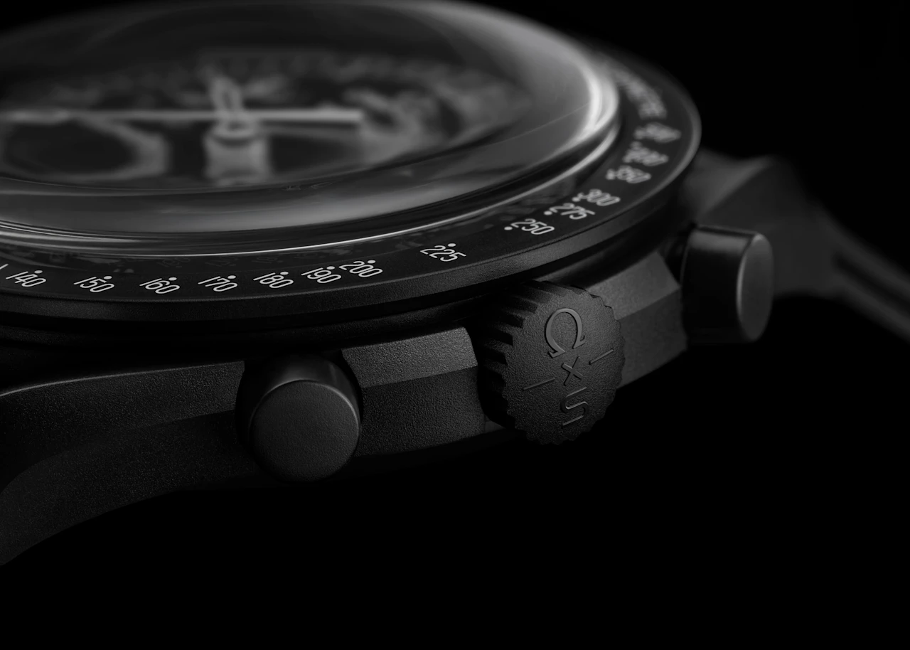 Bioceramic MoonSwatch MISSION TO THE MOONPHASE lands on the moon once ...